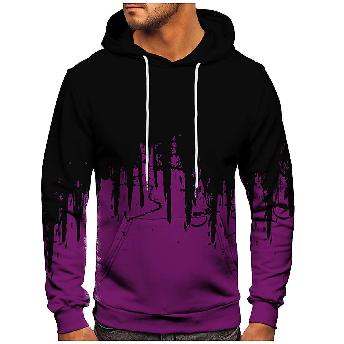 Ymosrh Hoodie, Casual For Men With Pockets Long Sleeve Sweatshirt Sports Hooded Mens Pullover Hoodies Black Pullover Chompas Para Hombre Con Capucha Hoodies Sudadera Hoodie Sweaters (4XL, Royal Blue)