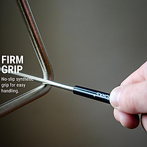 Treeworks Chimes TREbtr-LTE Lite Studio-Grade Stainless Steel Triangle Beater/Striker, Black