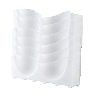 NewMoo 6Pcs / Set Underwear Boxes Stable Stackable Bra Clothes Storage Rack Cupboard Drawer Divider Finishing Combination Bra Organizer