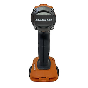 RIDGID 18V Brushless Cordless 1/4 in. Impact Driver R862301 (Tool Only, Bulk Packaged), Orange