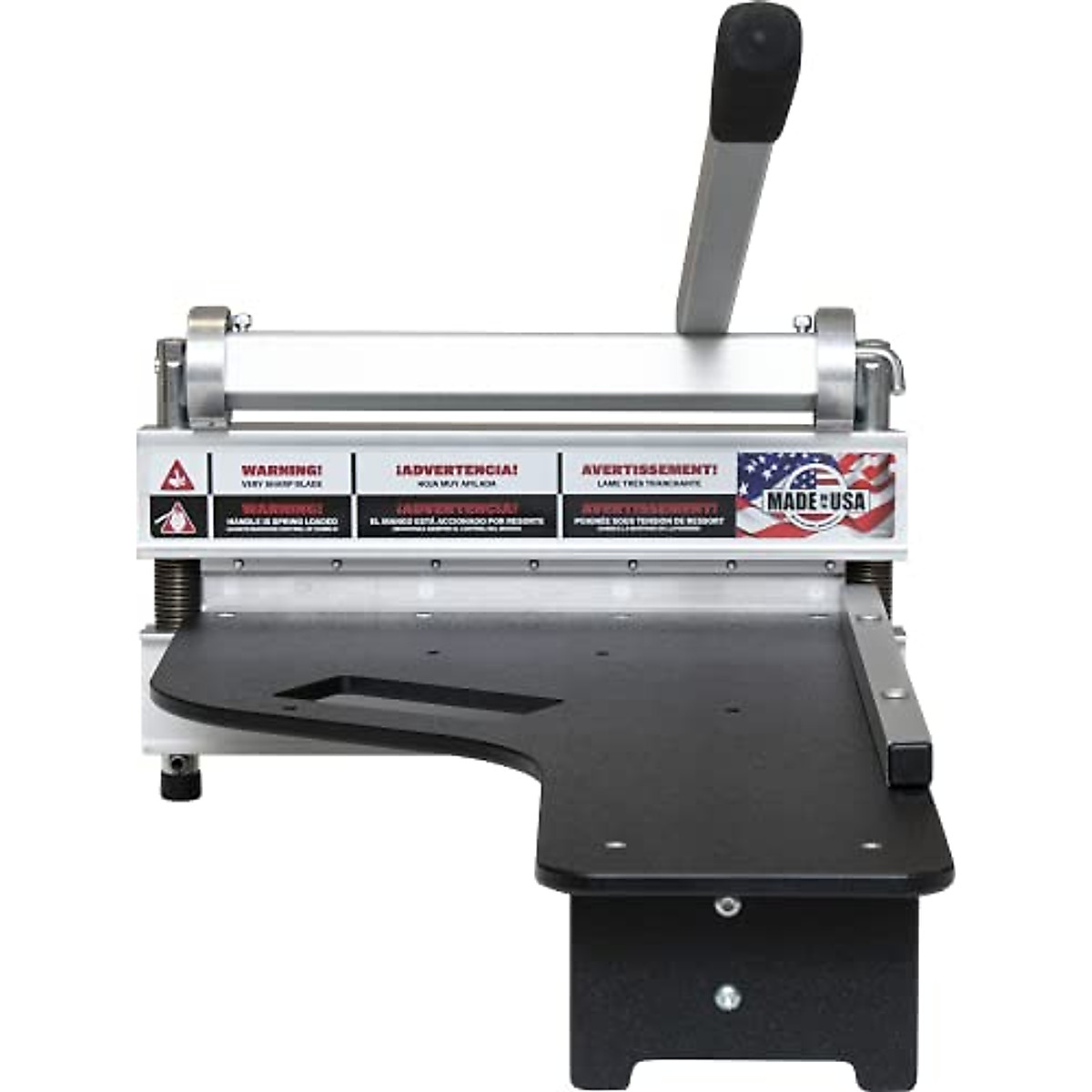 MARSHALLTOWN Ultra-Lite Flooring Cutter 13", Cuts Vinyl Plank, Laminate, Engineered Hardwood, Siding, and More - Honing Stone Included, Made in the USA