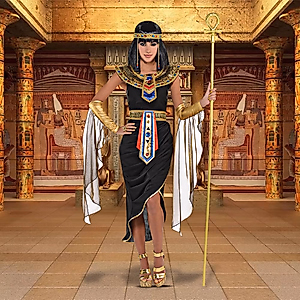Amscan 847814 Adult Egyptian Queen Cleopatra Costume, Small Size