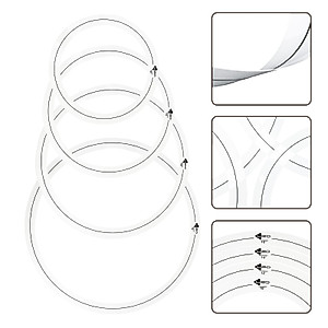 MILISTEN 4pcs Drum Dampening Pad Tone Control Drum Mute Drum Damper Silencer Snare Drum Mute Portable Snare Drum Silencer Snare Drum Parts Accessory Black White