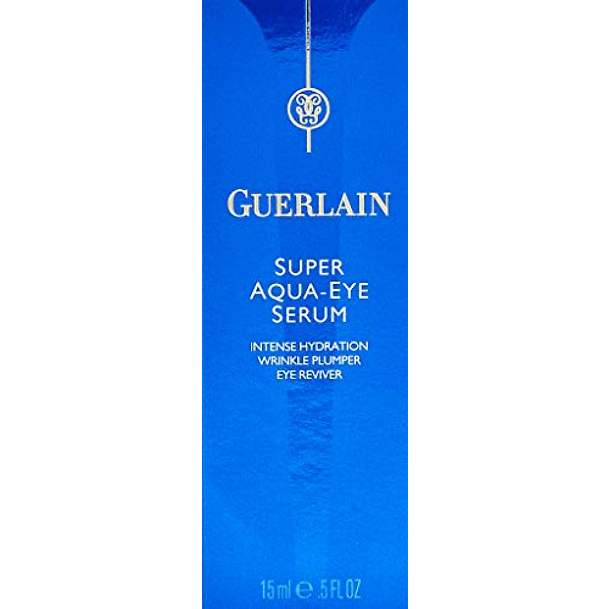 Guerlain Super Aqua Eye Serum Intense Hydration Wrinkle Serum Plumper for Unisex, 0.5 Ounce
