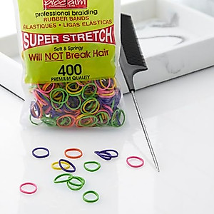Proclaim Rubber Bands Assorted Brights 400 Count Assorted Brights