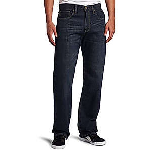 Levi's Men's 569 Loose Straight Fit Jeans, Dark Chipped, 38W x 34L