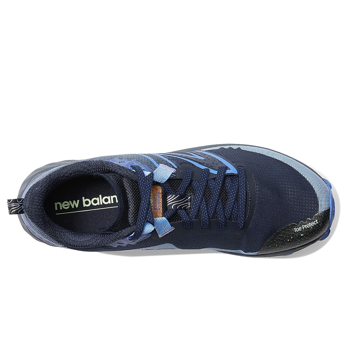 New Balance Women's FuelCell Summit Unknown V3 Trail Running Shoe, Black/Vibrant Violet/Vibrant Spring Glo, 8 Wide