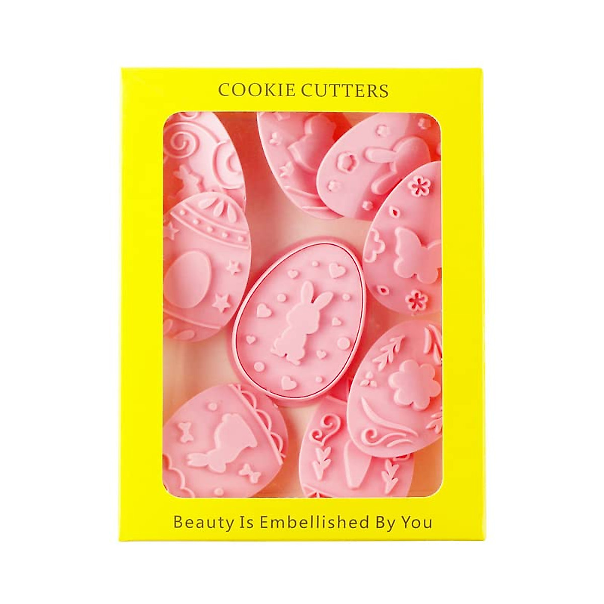 9 Pcs Cookie Stamp Cookie Cutter Baking Tools