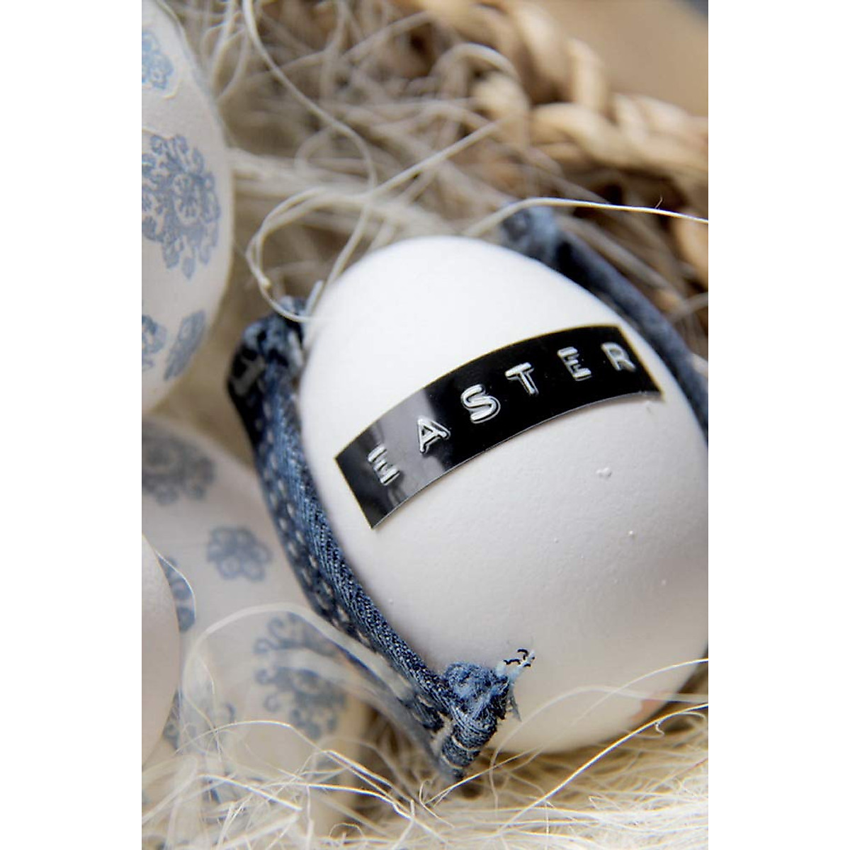 Oozmas Replacement for Dymo Embossing Label Tape 3/8 Inch 3D Plastic 1741670 White on Black for Dymo Organizer Xpress Tape 1540 1550 1570 Office Mate II 12965 DYM12966 Embossed Labels, 5-Pack