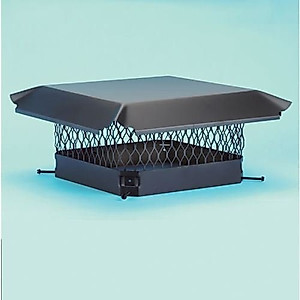 HY-C 9'' x 9' Galvanized Single Flue Cap