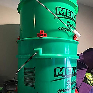 DoubleWood 20Pcs Chicken Nipples Horizontal Side Mount Poultry Water Nipple Waterer Drinker Outdoors for Chicken Ducks Quail and Other Poultry (20)