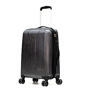 Olympia U.S.A. Aerolite Expandable Lightweight Suitcase with TSA Lock, Available in 3-Piece Luggage Set/21-inch/25-inch/29-inch, Gray