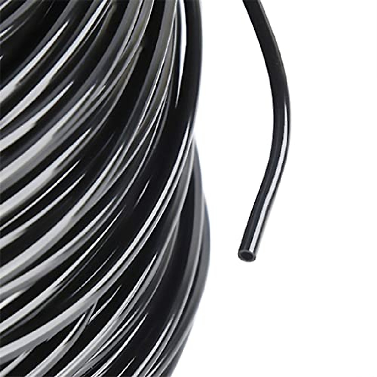 HFDGDFK Garden Watering 3/5mm Hose Irrigation Pipe 1/8'' Tubing Greenhouse Bonsai Plant Flower Arrow Dripper Sprinkler Tube (Color : 80m)