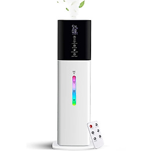 2.1Gal(8L) Humidifiers for Bedroom Large Room Whole House,3 Speed Humidifiers with led Light for Home