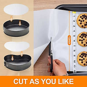 Silicone Baking Mat Roll -12IN x 10FT Non Stick Heat Resistant Food Grade Baking Mats, No Slip Reusable Freeze Dryer Mat,Pastry Mat,Countertop Protector Mat, Washable Oil-Proof  Refrigerator Liners