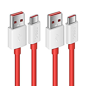 COOYA Dash Charge Cable Replacement for OnePlus 7 6T 6 5 5T,Warp Charge for OnePlus 7 Pro 7T 8 Pro, 6ft 2Pack USB C Charging Data Cable 33W 65W 80W SUPERVOOC Charge for OnePlus 10 Pro/Nord 2T/Nord N20