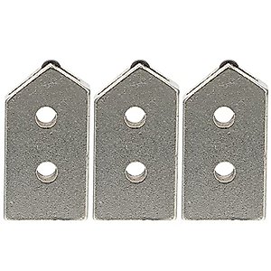 Scicalife 3pcs Glass Cutter Tool Replacement Heads Alloy Cutter Blades Glass Bottle Cutting Accessories for Cutter Stained Glass Tiles Mirror Silver