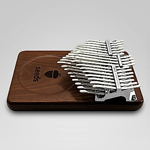 TREELF Seeds Kalimba 34 keys Thumb Piano Mbira Finger Piano Gift for Kids Adult Beginners Professional