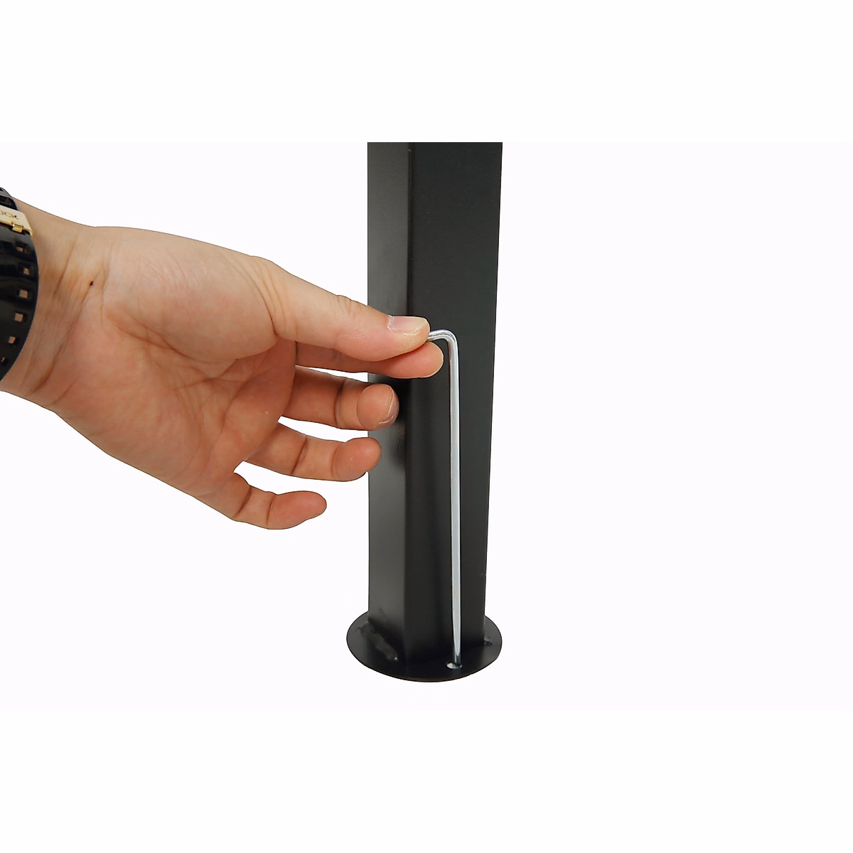 8'X5' Grill Gazebo Canopy, Grill Tent for Outdoor Grill, Double Tiered BBQ Gazebo with Steel Frame, Two Shelves, Nine Hooks and A Bottle Opener, Small Grill Shelter for Backyard, Patio (Brown)