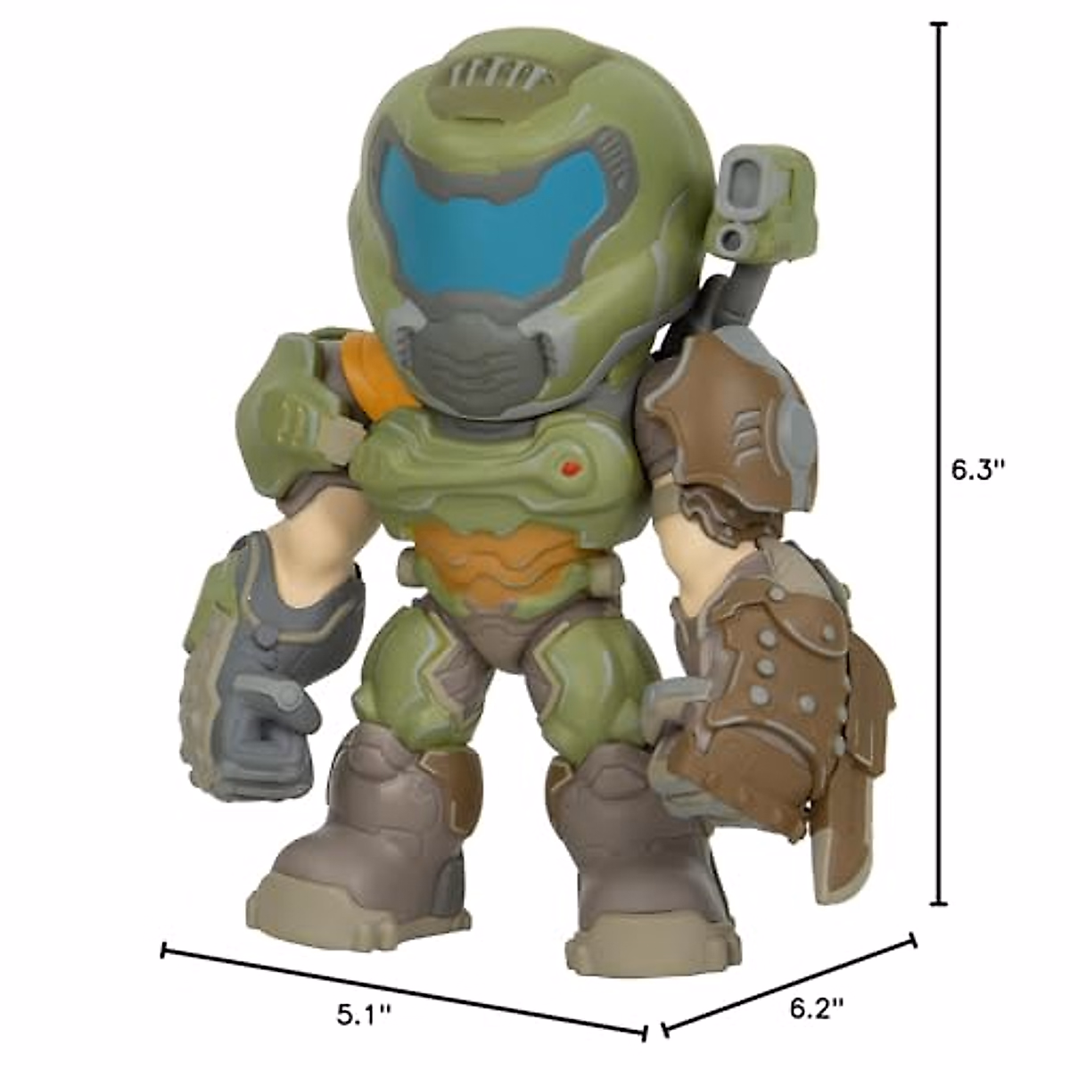 Numskull Doom Slayer Doom Eternal in-Game Collectible Replica Posable Toy Figure - Official Doom Merchandise - Limited Edition