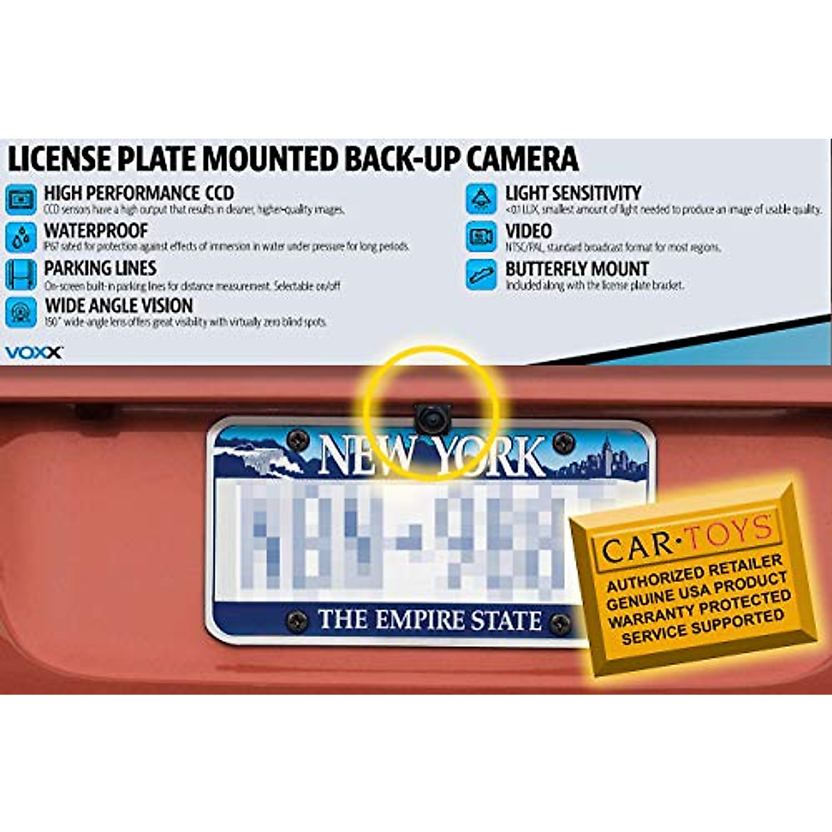 Pioneer DMH-2660NEX Car Stereo Safe Driver's Bundle with Voxx Backup Camera. 6.8" Capacitive Multimedia Receiver with Apple CarPlay, Android Auto, Bluetooth, HD Radio, SiriusXM Ready, Maestro Ready