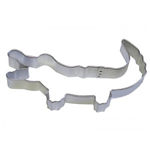 R&M Cookie Cutter, 4.5-Inch, Alligator, Tinplated Steel