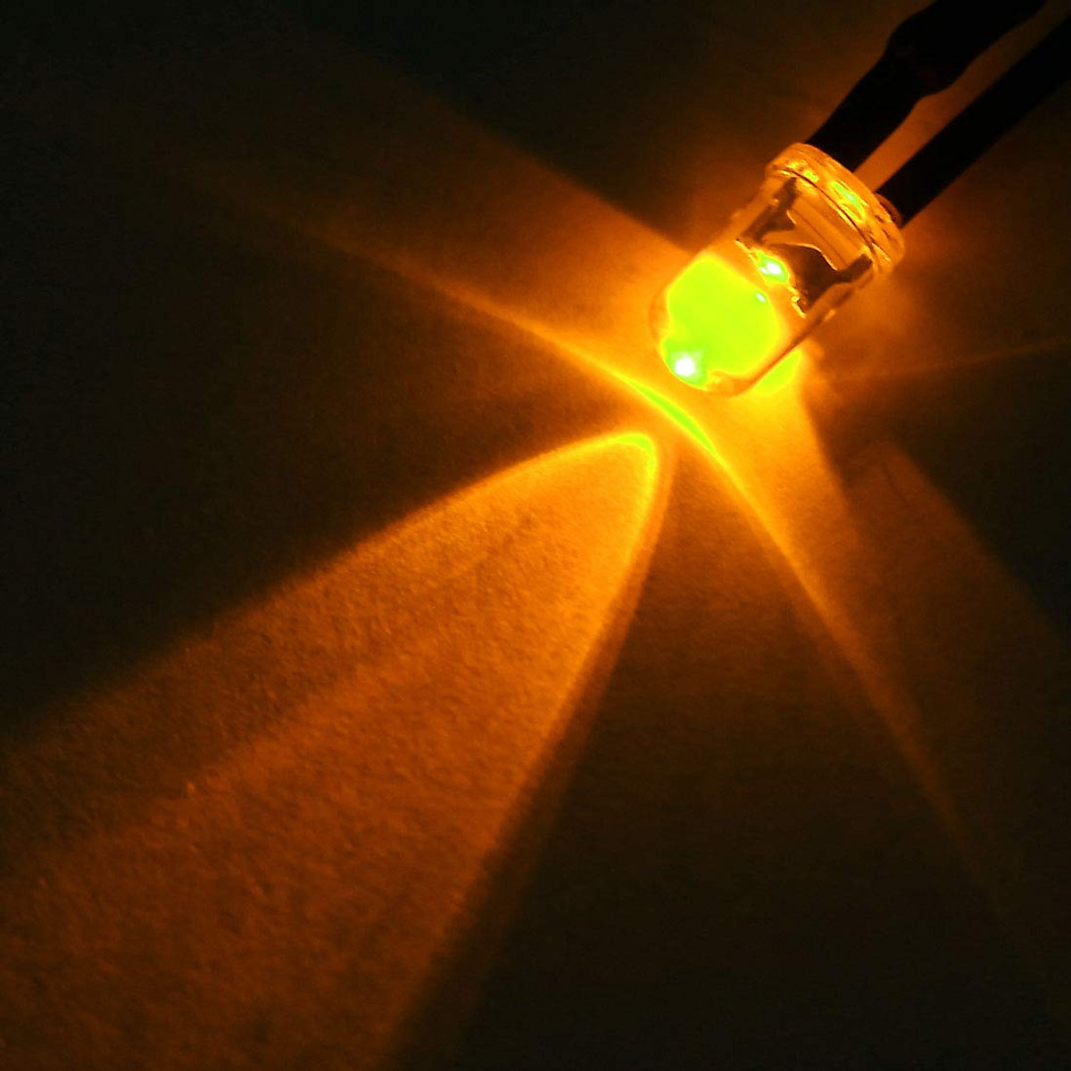 uxcell 70pcs Mixed Colour 3mm LEDs Prewired Light DC3-5V 20cm Pre Wired LED