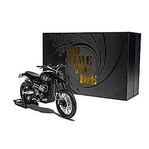 Corgi Diecast James Bond 'No Time to Die' Triumph Scrambler 1200 1:12 Motorcycle Display Model CC08401