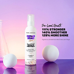 Marc Anthony Repairing Leave-In Conditioner, 8.45 fl oz - Repairs, Strengthens & Maintains Bonds within Hair - Eliminates Frizz, Flyaways & Reduce Breakage - Dry & Damaged Hair
