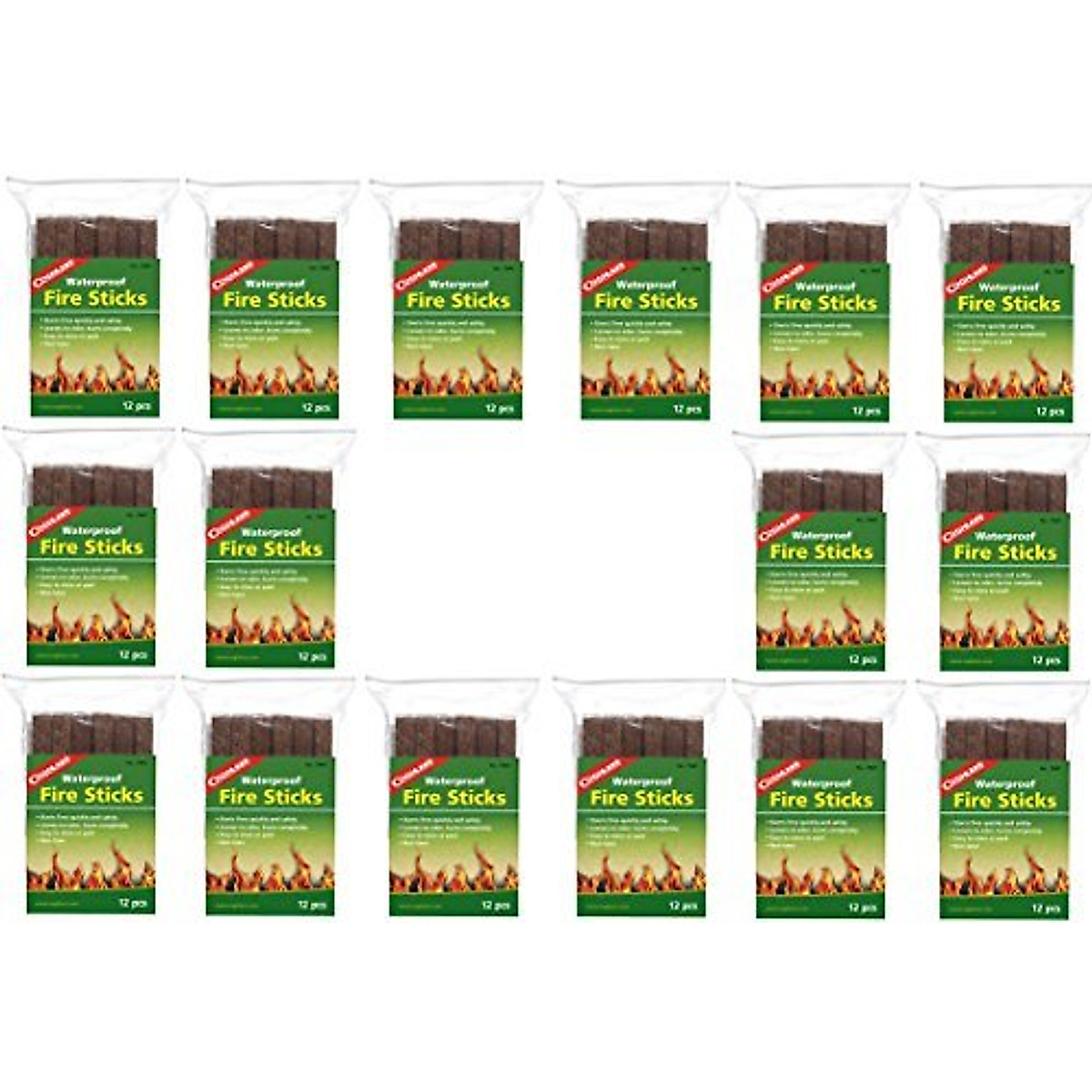 Coghlan's 7940 Fire Sticks 12 Count,Brown,1 Pack