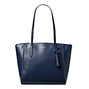 Kate Spade New York Kali Large Tote Shoulder Bag Purse Leather Nightcap