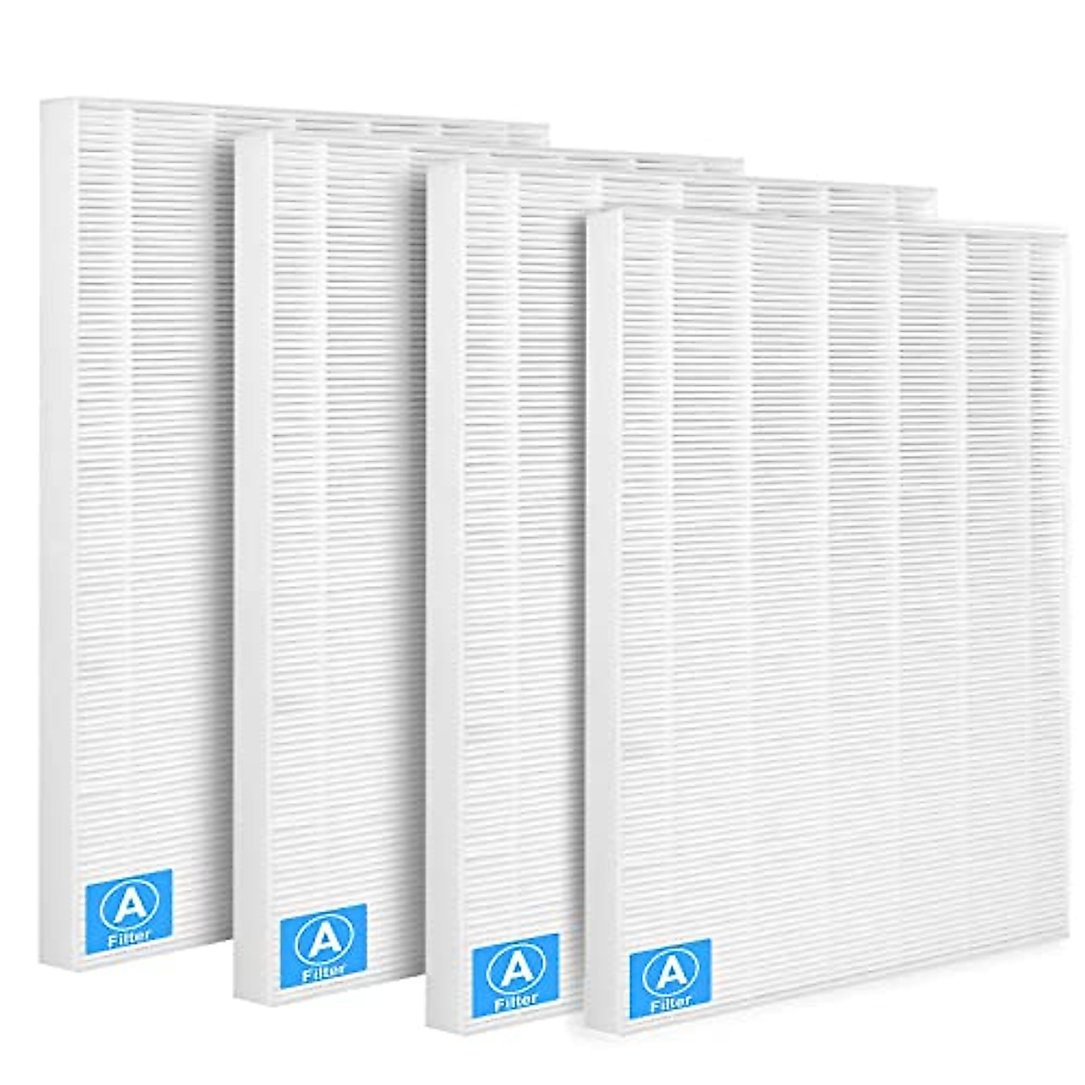 4 Pack 115115 HEPA Replacement Filter A Size 21,Durable Compatible with Winix Plasmawave C535 5300 5300-2 6300 6300-2 P300