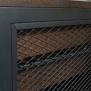 Sauder Briarbrook Engineered Wood/Metal 6-Drawer Dresser in Barrel Oak