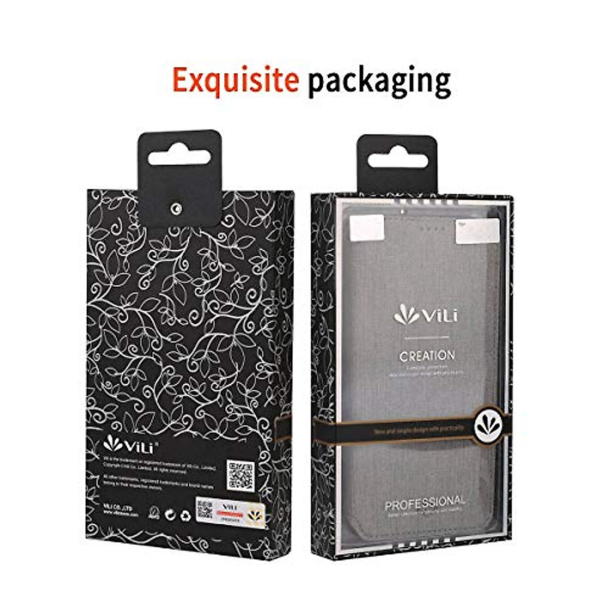 LUSHENG Huawei P40 Lite 5G/Nova 7 SE Case, Magnetic Flip Wallet Book Style PU Leather Protective Case Cover with Card Slots and Stand Function for Huawei P40 Lite 5G/Nova 7 SE - Black