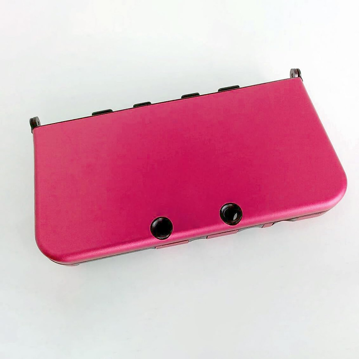 OSTENT Hard Aluminum Case Cover Skin Protector for Nintendo New 3DS LL/XL Console - Color Red