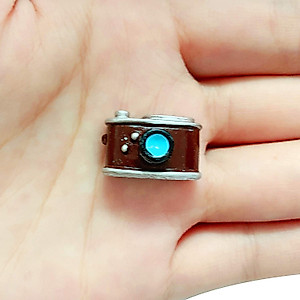 SIX VANKA 25pcs Miniature Resin Retro Home Appliances Decoration Sets Cameras Telephone Photo Props DIY Pretend Play Doll House