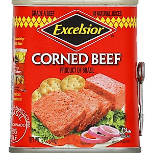 EXCELSIOR Corned Beef in Natural Juices, 12 Ounce