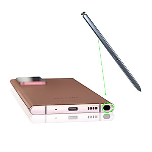 Note 20 Stylus Replacement S Pen Touch Stylus S Pen Replacement for Galaxy Note 20 Note20 Ultra 5G Stylus Pen Touch S Pen (Black, withoutBluetooth)