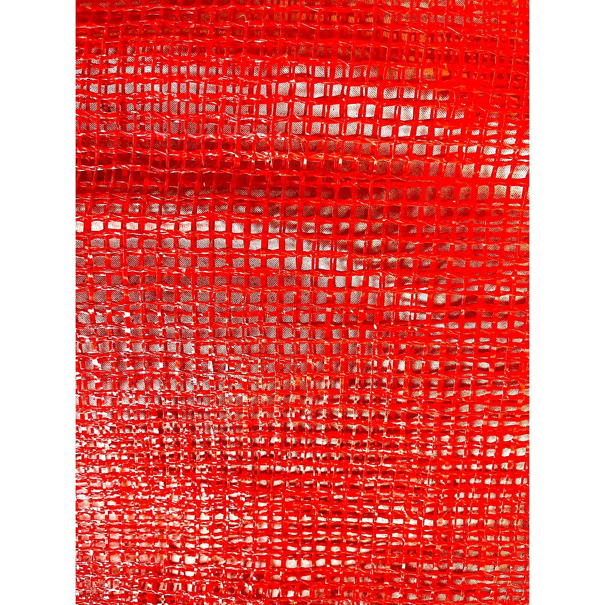 St. Boniface Bag Company | Red Mesh Bags | Size: 16 X 25" | Potato Storage | Onion Bag | Vegetable Bag | Firewood Bag | Reusable Produce Bag | Heavy Duty Grocery Mesh Bags | 25 LBS CAPACITY (5)