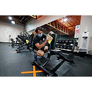 Naturama Yoga Mat Cleaner - Eco-Friendly Gym Equipment Cleaner, Works Great On Exercise Machines, Mats, Sports Gear. Cleans Sweat Without Slippery Residue. unscented and Hypoallergenic. (Refill)