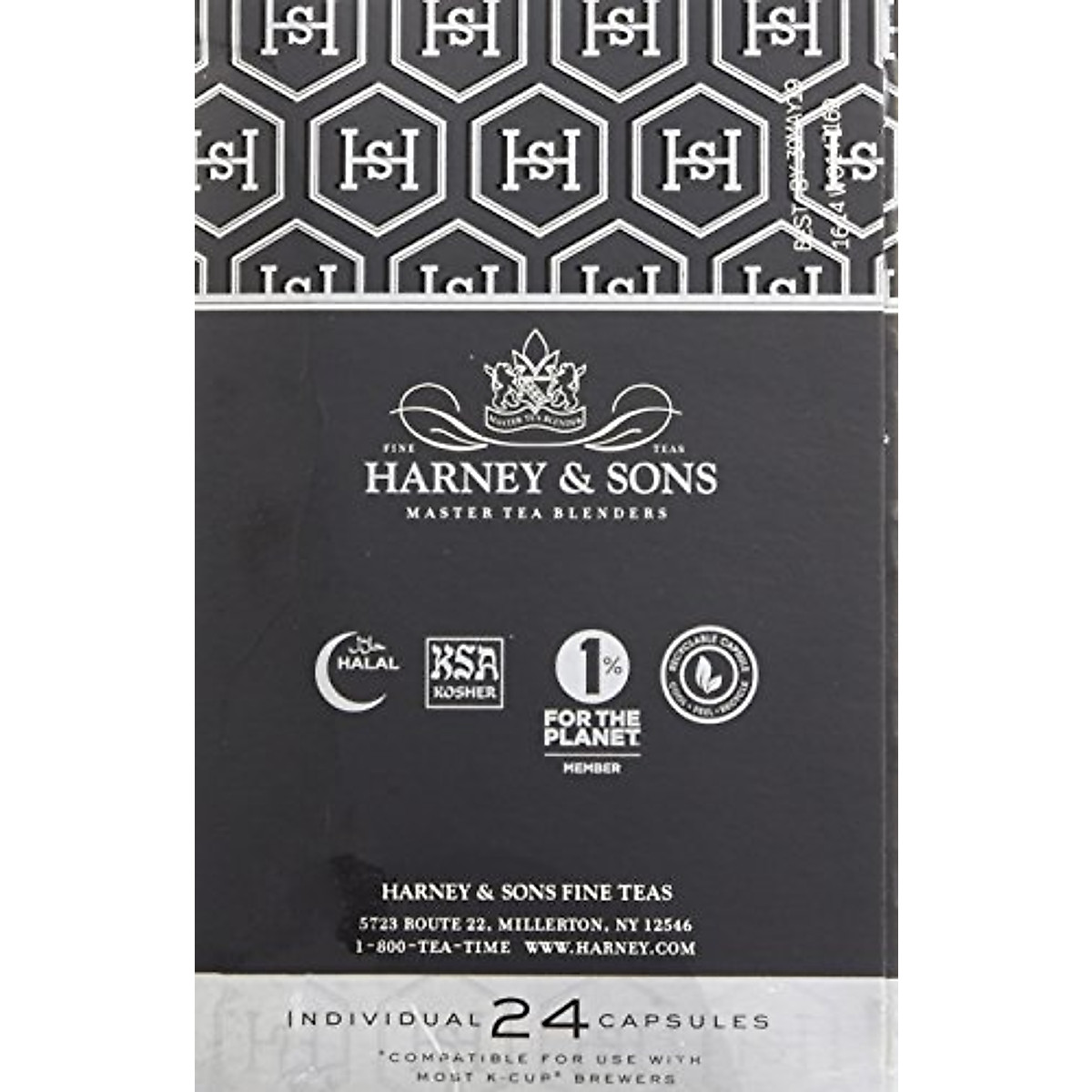 Harney and Sons Paris Black Tea Capsules, 24 Count