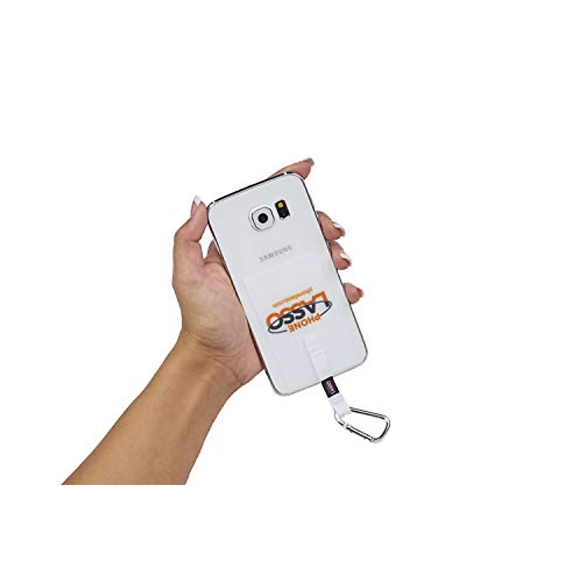 Phone Lasso Smartphone Wrist Strap & Grip Patch Tether With Wrist& Neck Lanyards Universal Fit On All iPods, Smartphones, DS Games, PDA's