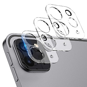 Tensea [3 Pack] for iPad Pro 12.9 11 2020 & 2021 Camera Lens Screen Protector, Anti-Overexposure Design, Tempered Glass iPad Pro 12.9 11 inch Screen Protector for Camera Lens, HD Clear, 3 Pack