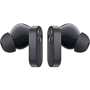 OnePlus Nord Buds 2 True Wireless in Ear Earbuds with Mic, Up to 25dB ANC 12.4mm Dynamic Titanium Drivers, Playback: Up to 36hr case, 4-Mic Design, IP55 Rating, Fast Charging Thunder Gray