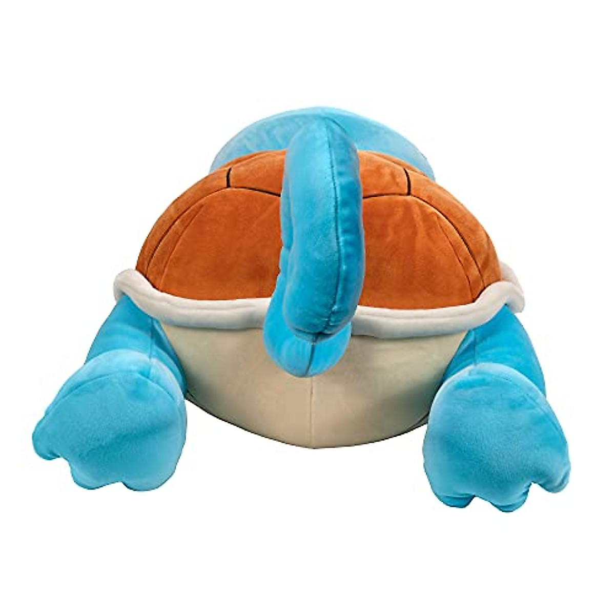 Pokemon 18-inch Plush Sleeping Squirtle - Cuddly Pokémon - Must Have for Pokémon Fans - Plush for Traveling, Car Rides, Nap Time, and Play Time