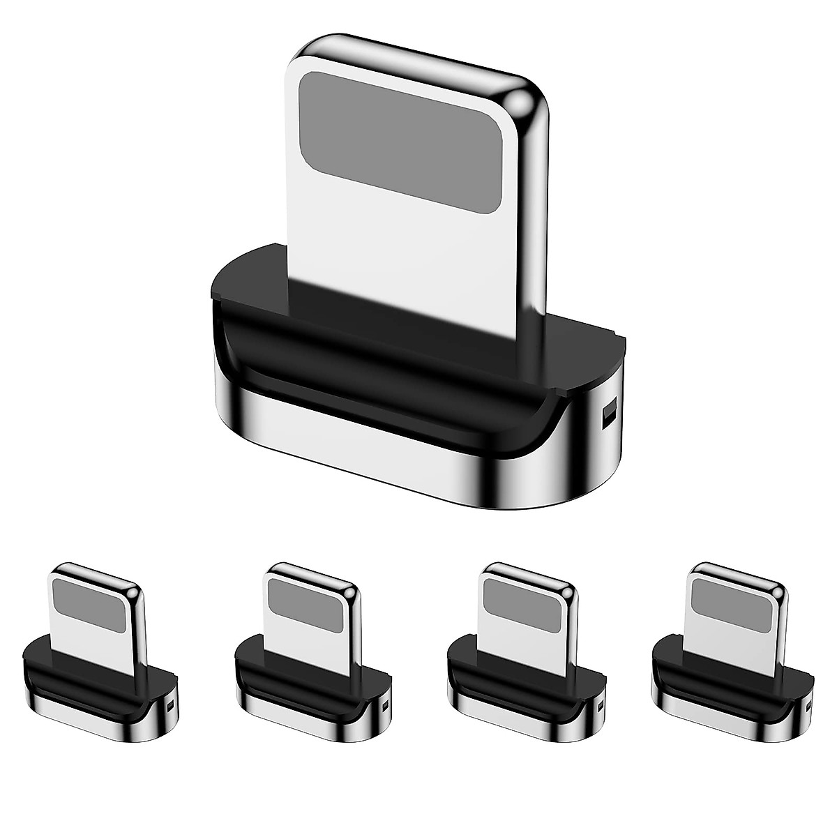 CNakdDG Magnetic Connector Tips Head for Iproduct Devices (5 Pack), only Compatible 3A Magnetic Charging Cable