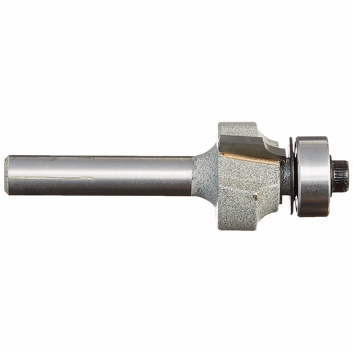 Vermont American 23130 1/8-Inch Radius Carbide Tipped Roundover and Bead Router Bit, 2-Inch Ball Bearing 2-Flute 1/4-Inch Shank