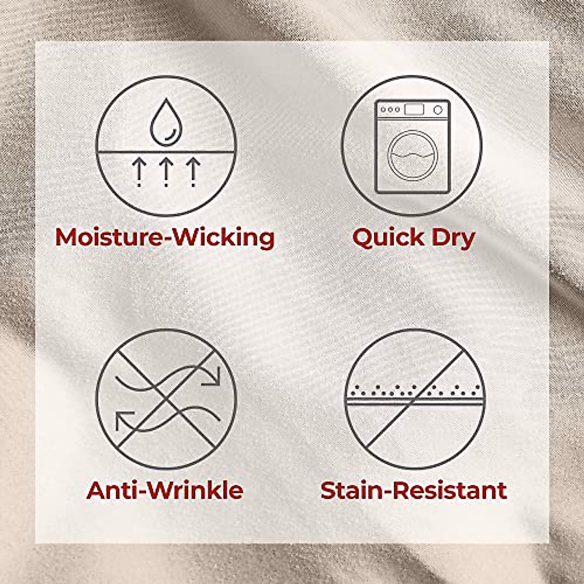 Mellanni Queen Sheet Set - 6 Piece Iconic Collection Bedding Sheets & Pillowcases - Luxury, Ultra Soft, Cooling Bed Sheets - Deep Pocket up to 16 inch - 6 PC (Queen, Burnt Sand w/Extra Pillow Cases)