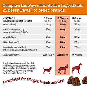 Ancient Elements 8-in-1 Bites for Dogs - Joint, Skin, Gut, Immune, Heart, Antioxidant Support + Ancient Elements Allergy & Immune Bites for Dogs - Omega 3 Wild Alaskan Salmon Fish Oil