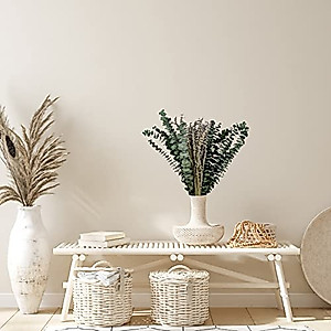 125 PCS Preserved Dried Eucalyptus Stems Bundles with Dried Lavender for Shower, 17'' Natural Shower Eucalyptus Leaves Hanging Lavender Shower Plants for Home Spa Fragrance Aromatherapy Bathroom Decor